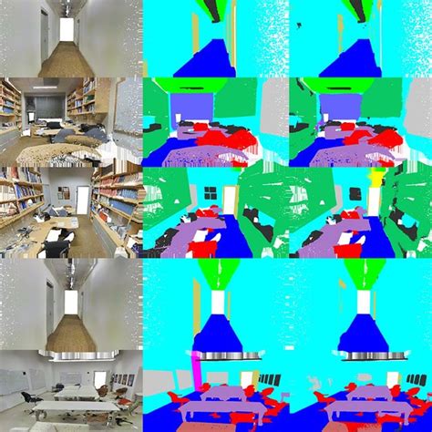 Qualitative Results For The Scene Segmentation Task On Stanford 3d Download Scientific Diagram