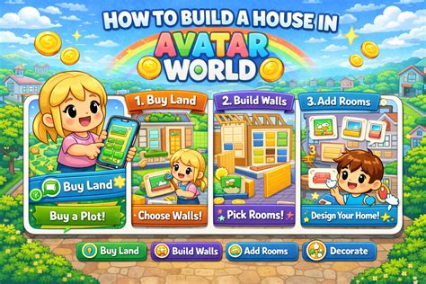 How To Build A House In Avatar World 2026 Guide