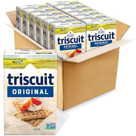 Triscuit Original Whole Grain Wheat Crackers 12 85 Oz
