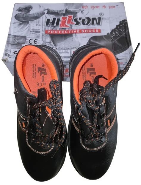 Hillson Beston Steel Toe Black Safety Shoes At ₹ 450pair Hillson