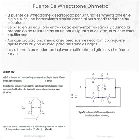Puentes De Wheatstone How It Works Application And Advantages