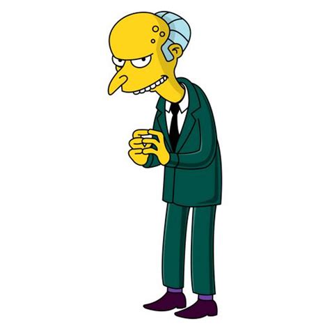 Mr Burns Sneaky Sticker Sticker Mania The Simpsons Homer Simpson