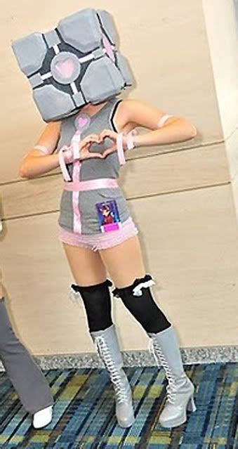 Drippingsins Image Cool Costumes Cosplay Costumes Companion Cube