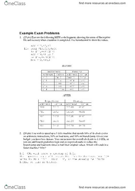 Csce 315 Midterm Exam1 Oneclass