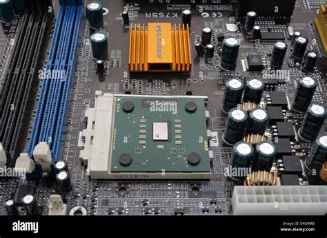 Pc Motherboard And Components Hi Res Stock Photography And Images Alamy