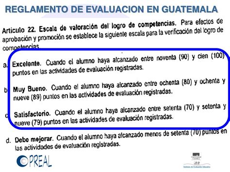 Ppt La Evaluación De Aprendizajes En Las Aulas De Primaria En América