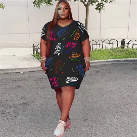 Fashion Sexy Plus Size Dress