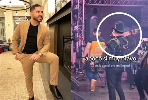 Larry Hernández Hace Seña Obscena A Su Staff En Concierto