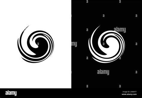 Abstract Ocean Wave Logo Design Vector Template Stock Vector Image And Art Alamy