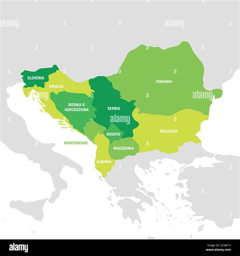 Balkan Peninsula Map Balkan Peninsula