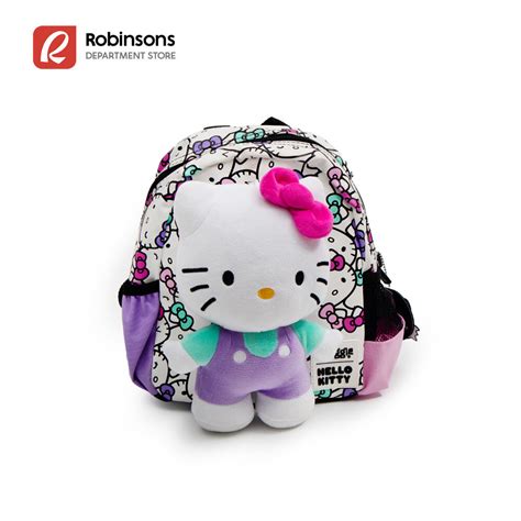 Smiggle Hello Kitty Backpack With Plush Toy Shopee Philippines