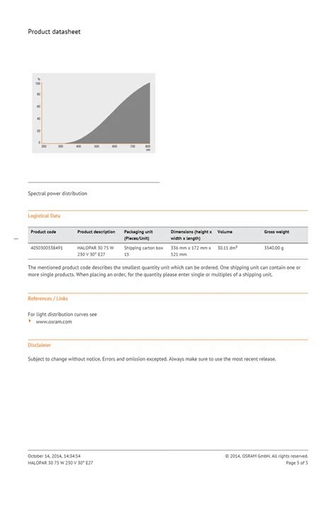 Osram Halopar 30 Cool Beam 75w E27 At ₹ 375 Piece Halogen Lamps With