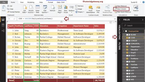 Power Bi Dax String Functions
