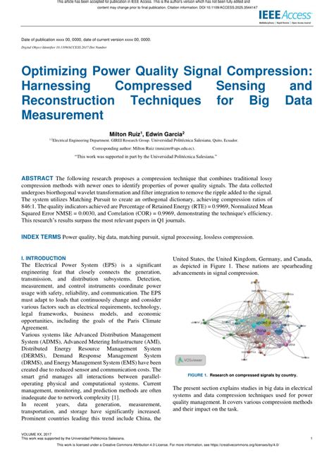 Pdf Optimizing Power Quality Signal Compression Harnessing Compressed Sensing And