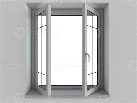 Isolated 3d Rendering Of A Modern Window For Home 25254963 Png