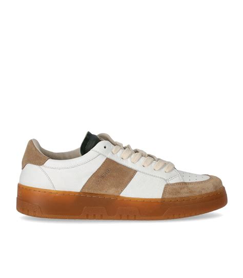 Zapatilla Sail Club Blanco Taupe Saint Sneakers Ferrarisboutique