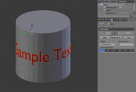 Modeling How Can I Write Something On An Object Blender Stack Exchange