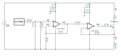 Operational Amplifier What S Wrong With This PWM Controlled Constant Current Sink