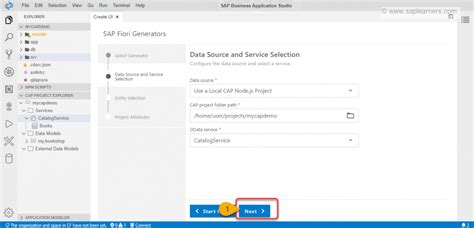How To Create Cap Application Using Sap Business Application Studio