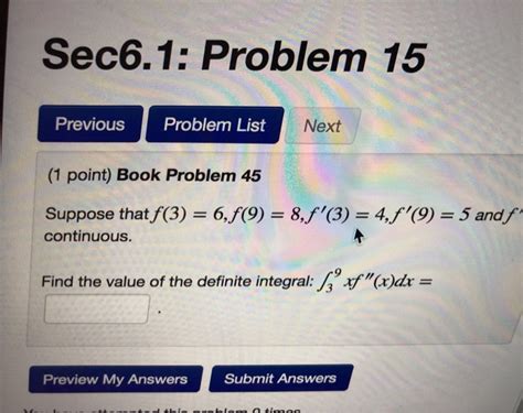 solved sec6 1 problem 15 previous problem list 1 point