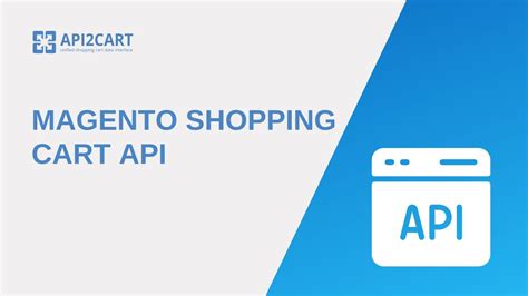 magento shopping cart api how to connect with it api2cart youtube