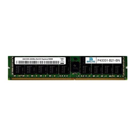 Shouki Hpe 64gb 1x64gb Dual Rank X4 Ddr5 4800 Cas 40 39 39 Ec8