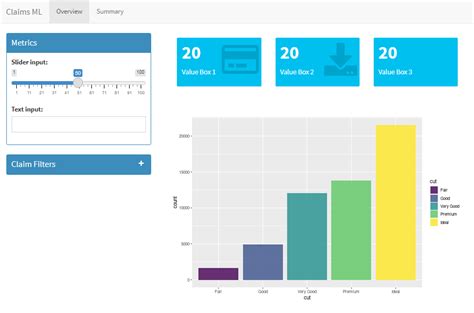 R How To Insert Valuebox Inside Navbarpage Layout Stack Overflow