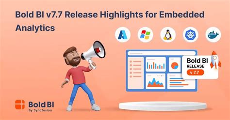 Syncfusion On Linkedin Bold Bi V77 Release Highlights For Embedded Analytics