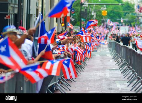 Thousands Of Participants Gathered Along Fifth Avenue In New York City