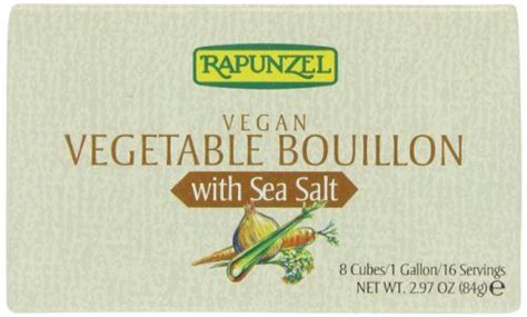 Rapunzel Vegan Vegetable Bouillon With Sea Salt 8 Cubes 297 Ounce