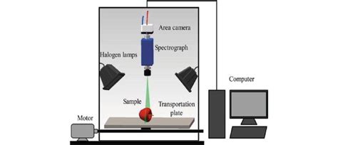 A Schematic Illustration Of The Hyperspectral Imaging System Source Download Scientific