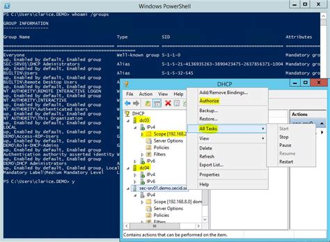 Delegate DHCP Admins In The Domain Secure Identity