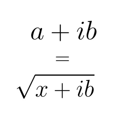 Why Square Root Of A Complex Number Is A Complex Number Only Read Body Text R Askmath