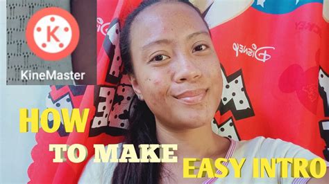 How To Make Easy Intro Using Kinemaster Youtube