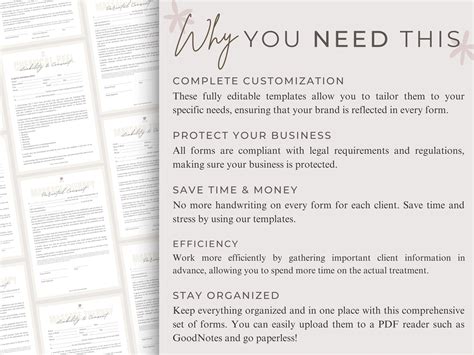 Editable Massage Therapy Consent Form Template Massage Therapist