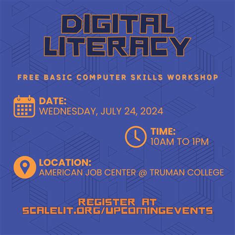 Free Basic Computer Skills Workshop — Scalelit