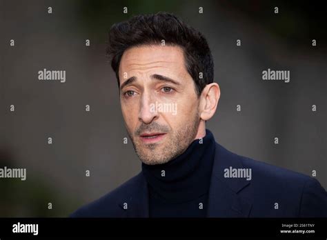 Adrien Brody Poses For Photographers Upon Arrival At The Photo Call For