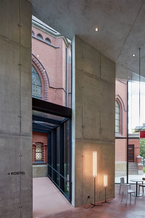 Atelier R Refreshes Neo Gothic Church With Angular Black Extension