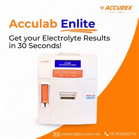 Experience The Future Of Diagnostics With Acculab Enlite Accurex