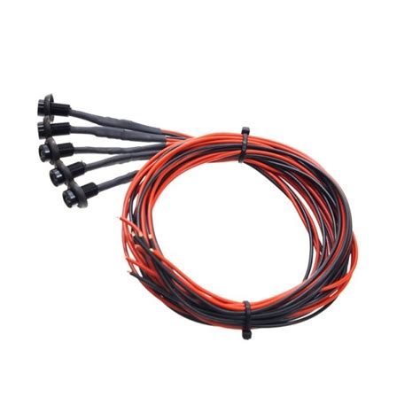 Truck Is Drug Led Diode In A Plastic Holder Blue Color 24v 5pc