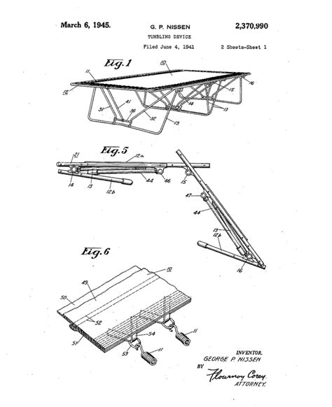 George Nissen And The Trampoline Lichtenberger Engineering Library