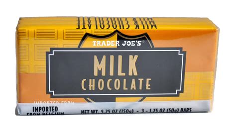 trader joe s 100 calorie chocolate bar milk chocolate
