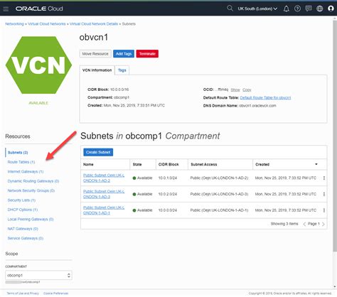 Oracle Cloud Infrastructure Oci Create A Virtual Cloud Network Vcn