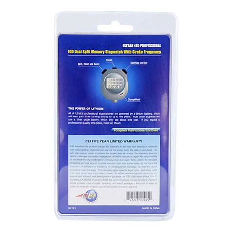 ultrak 100 lap memory stopwatch sports supplies online store