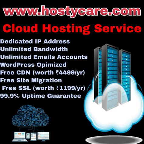 Cloud Hosting Service At ₹ 599month In Lucknow Id 2850352310488