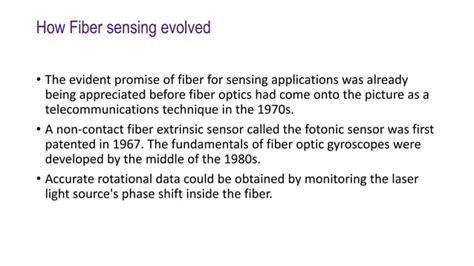 Fiber Optic Sensingpptx