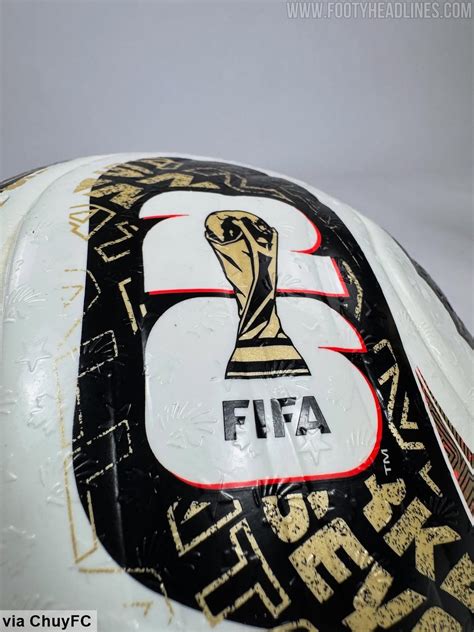 Adidas 2026 World Cup Final Ball Leaked Official Pictures Footy