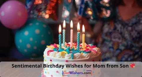 275 Sweet Birthday Wishes For Mom From Son 2026