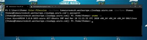 Enable PowerShell SSH Remoting In PowerShell Thomas Maurer