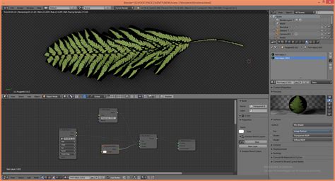 Alpha Mapping Leaf Doesnt Work Blender 278 Materials And